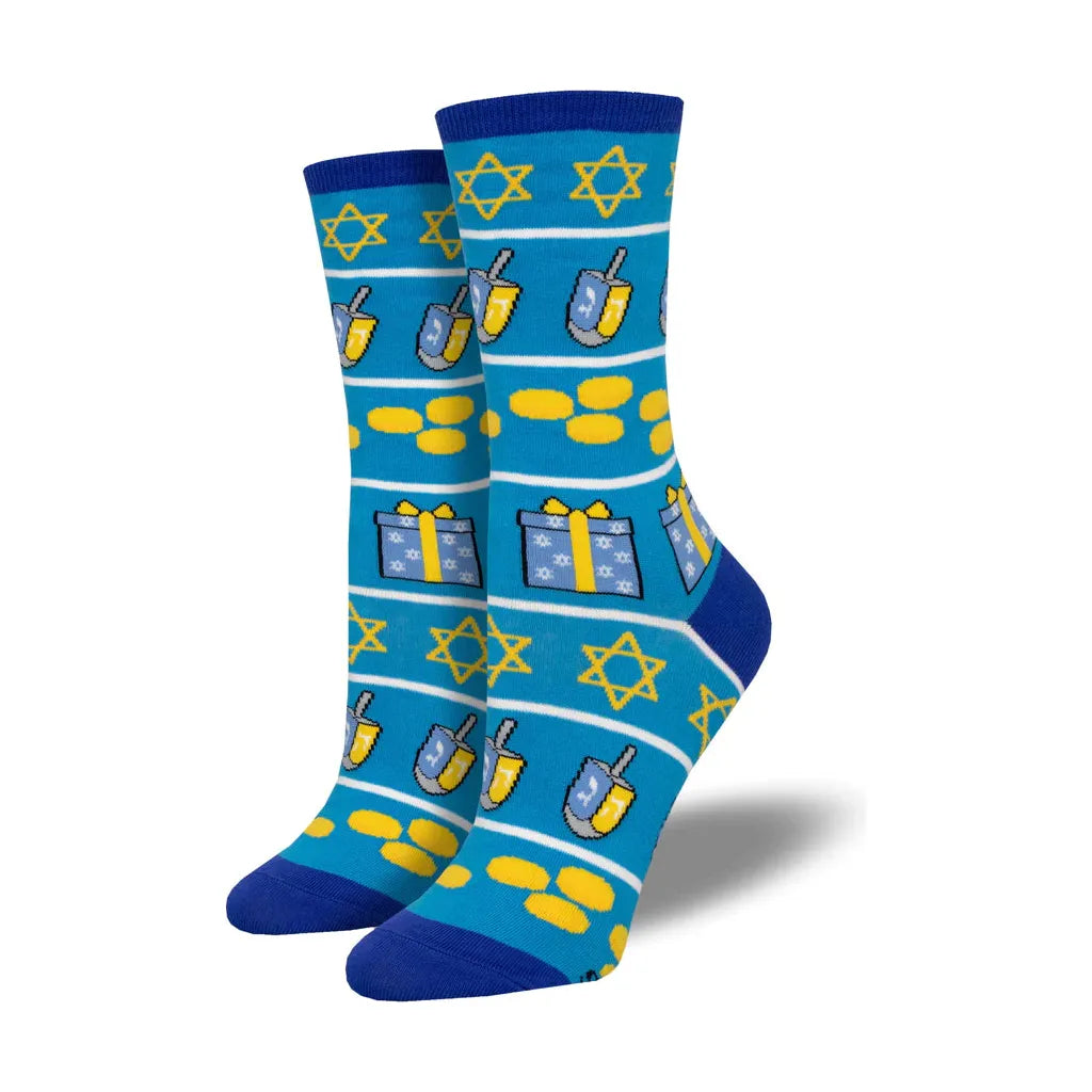 Socksmith Hanukkah Icons Crew Sock – Sole Terra Shoes